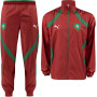 PUMA Morocco Pre-Match Woven Tracksuit 2024-2026 Red Green - Voetbalshop.nl