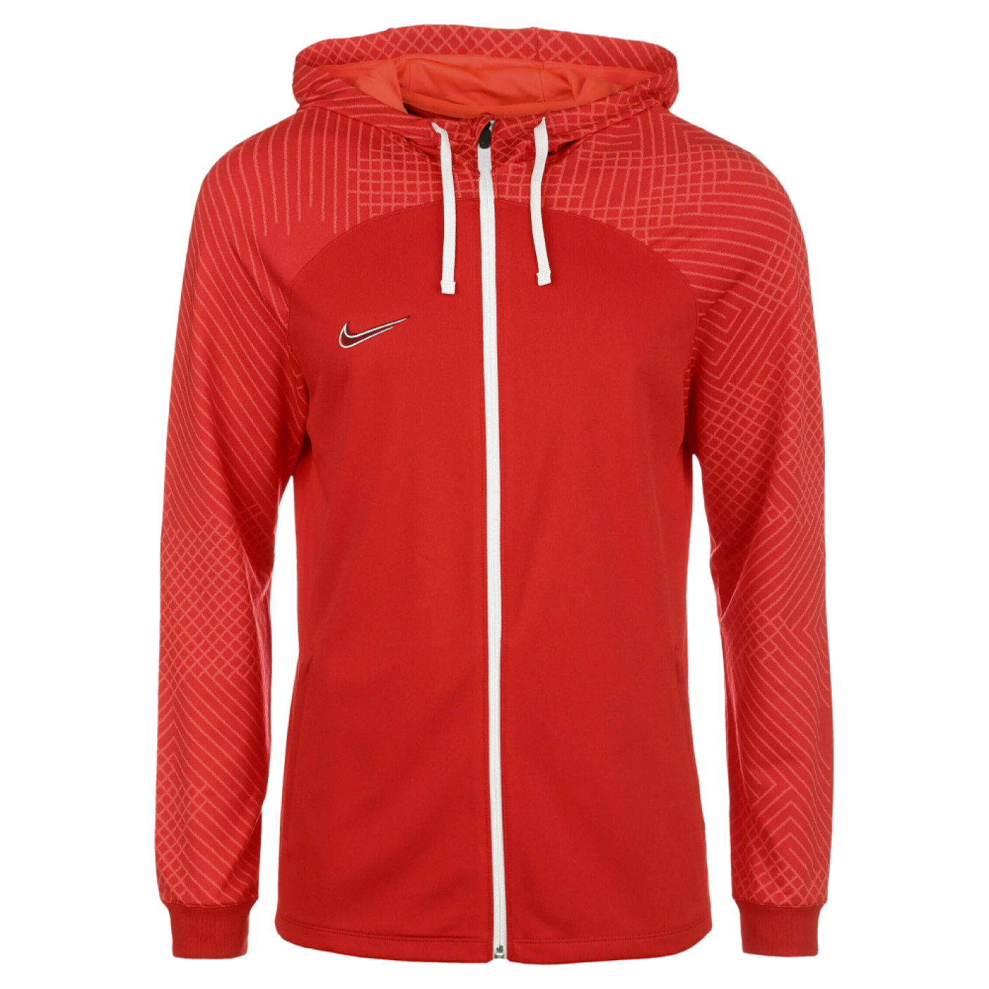 Nike Dri-Fit Strike 22 Hooded Trainingsjack Rood - Voetbalshop.nl