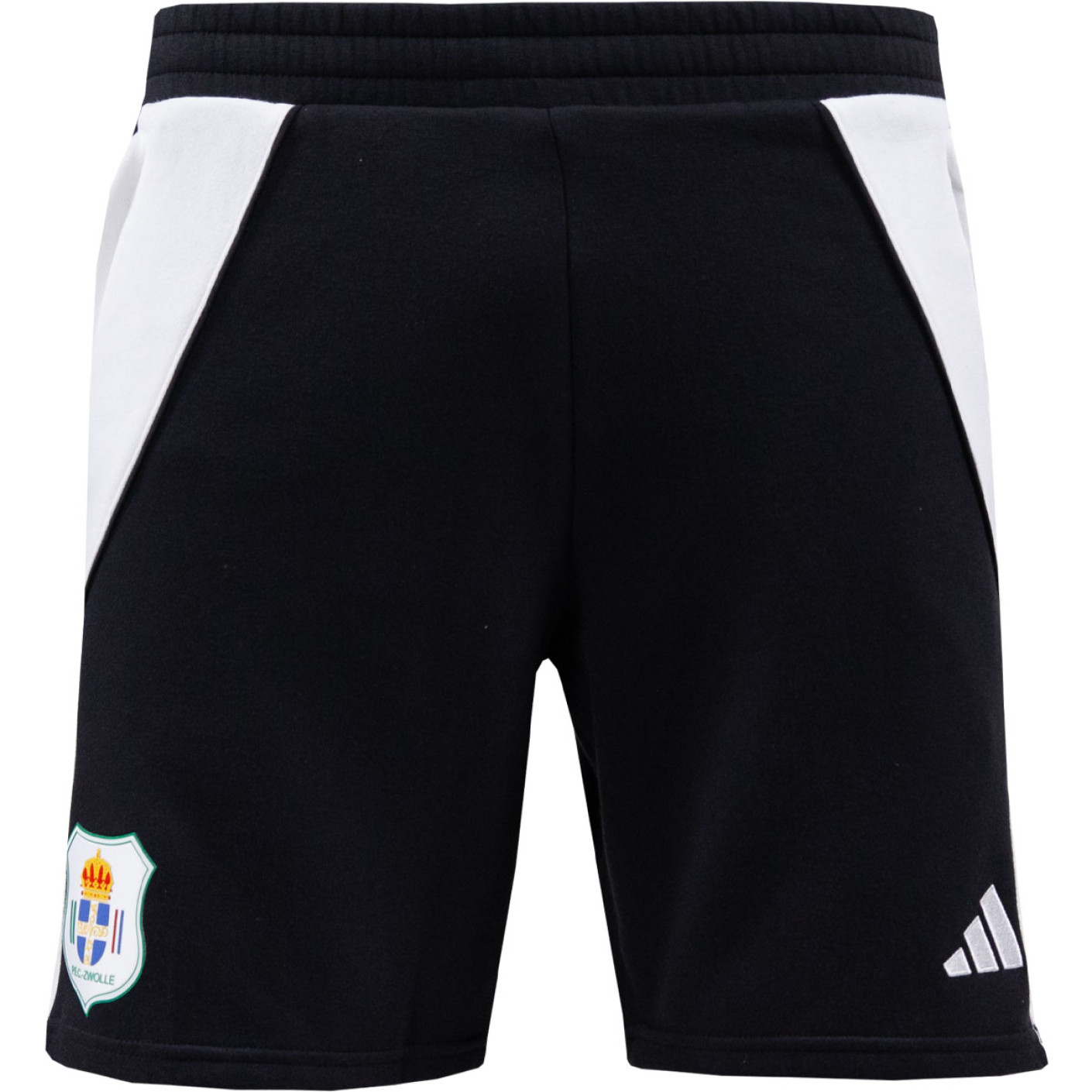 adidas PEC Zwolle Lifestyle Training Short 2024-2025 Black White ...