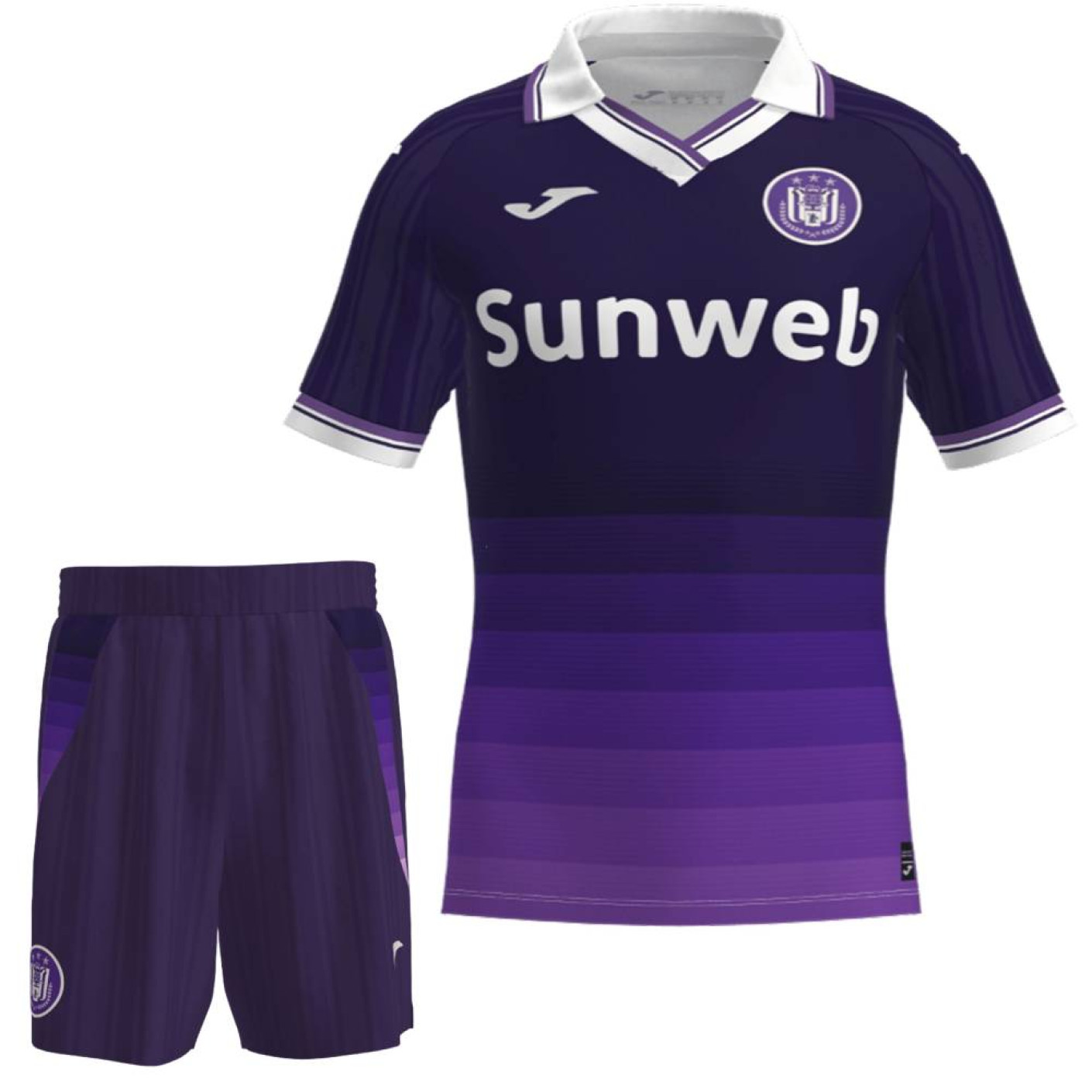 Joma RSC Anderlecht Home Set 2025-2026 Kids - Voetbalshop.nl