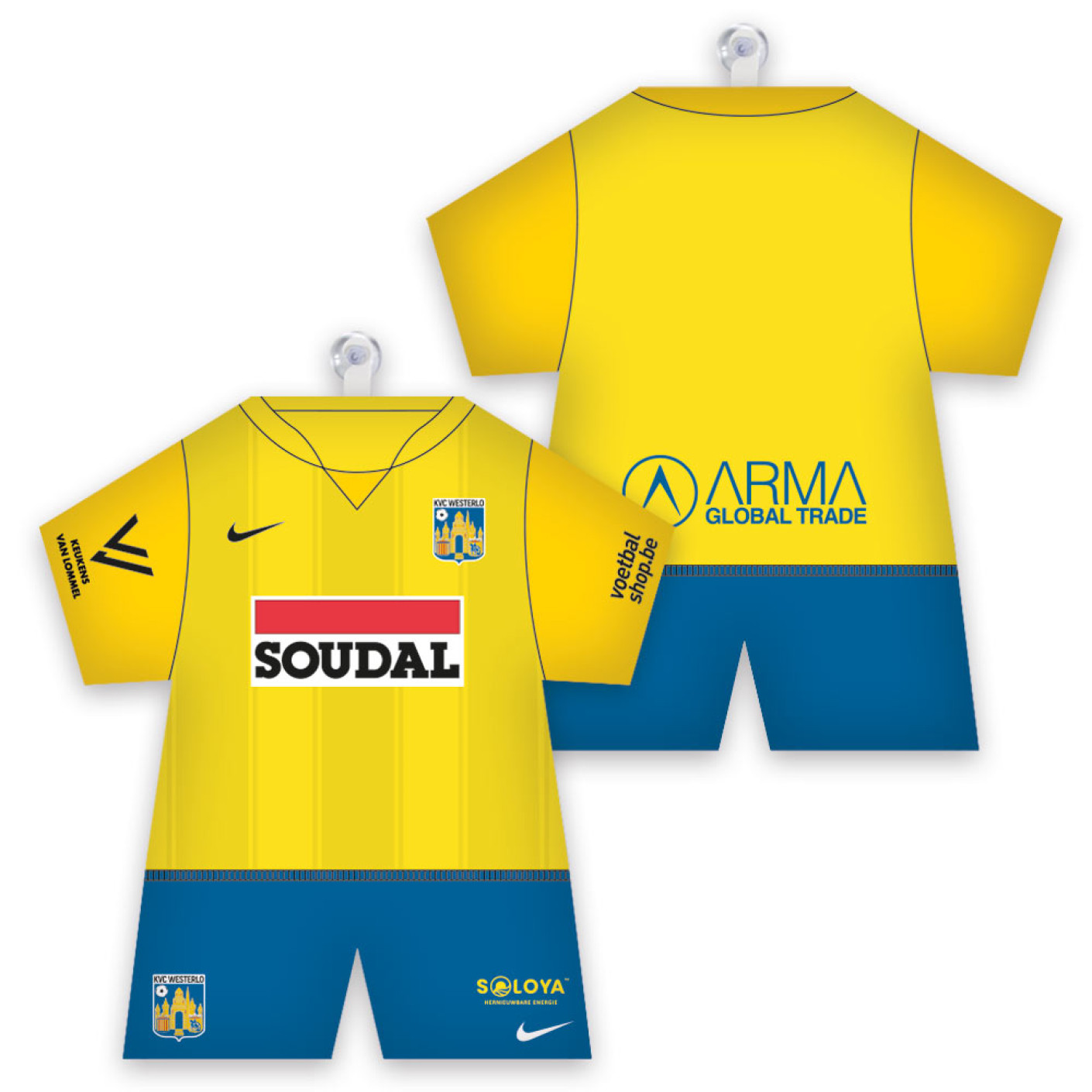 KVC Westerlo Maxidress Home Shirt 2025-2026 - Voetbalshop.nl