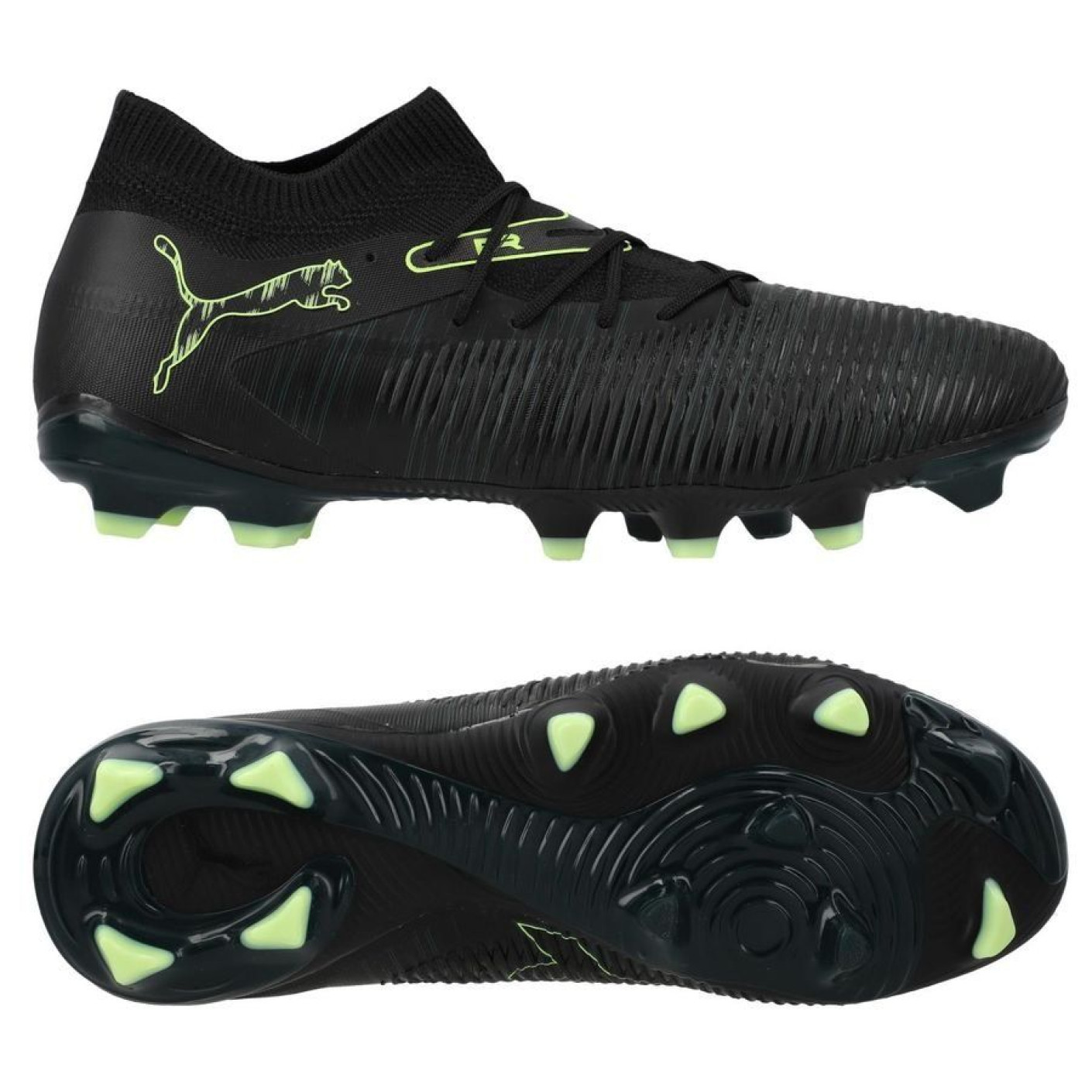 PUMA Future 8 Match Grass/Artificial Grass Football Boots (MG) Black ...
