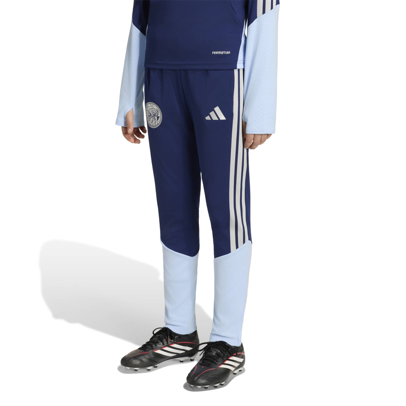 adidas Ajax Training pants 2026-2027 Kids Dark Blue Light Blue ...