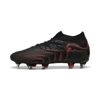 PUMA Future 9 Ultimate IJzeren-Nop Voetbalschoenen (SG) Zwart Rood ...