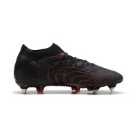 PUMA Future 9 Ultimate IJzeren-Nop Voetbalschoenen (SG) Zwart Rood ...