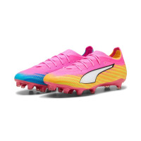 PUMA Ultra 6 Pro Grass/Artificial Grass Football Boots (MG) Hot Pink ...